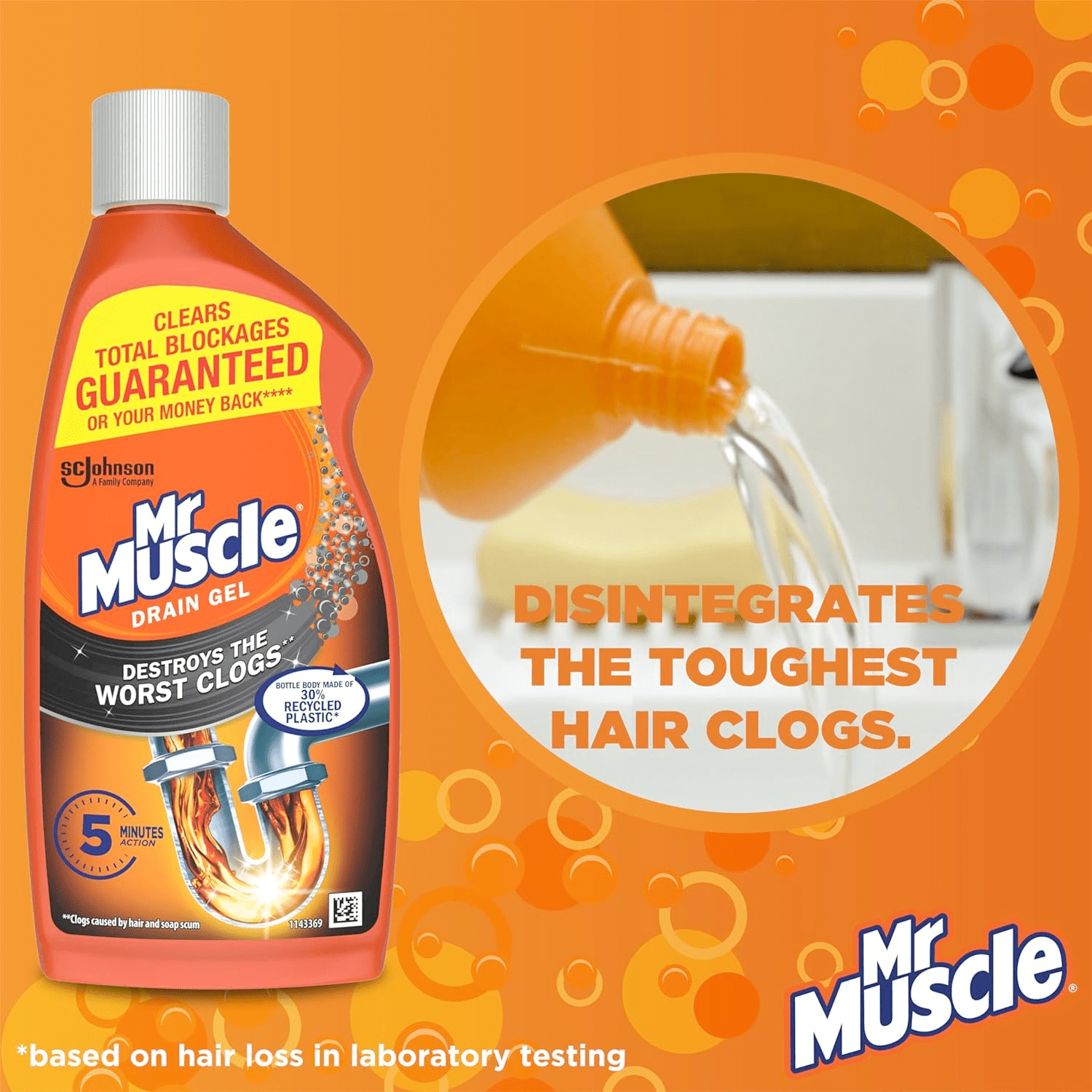 Review : Mr. Muscle Drain Unblocker Sink & Drain Cleaner